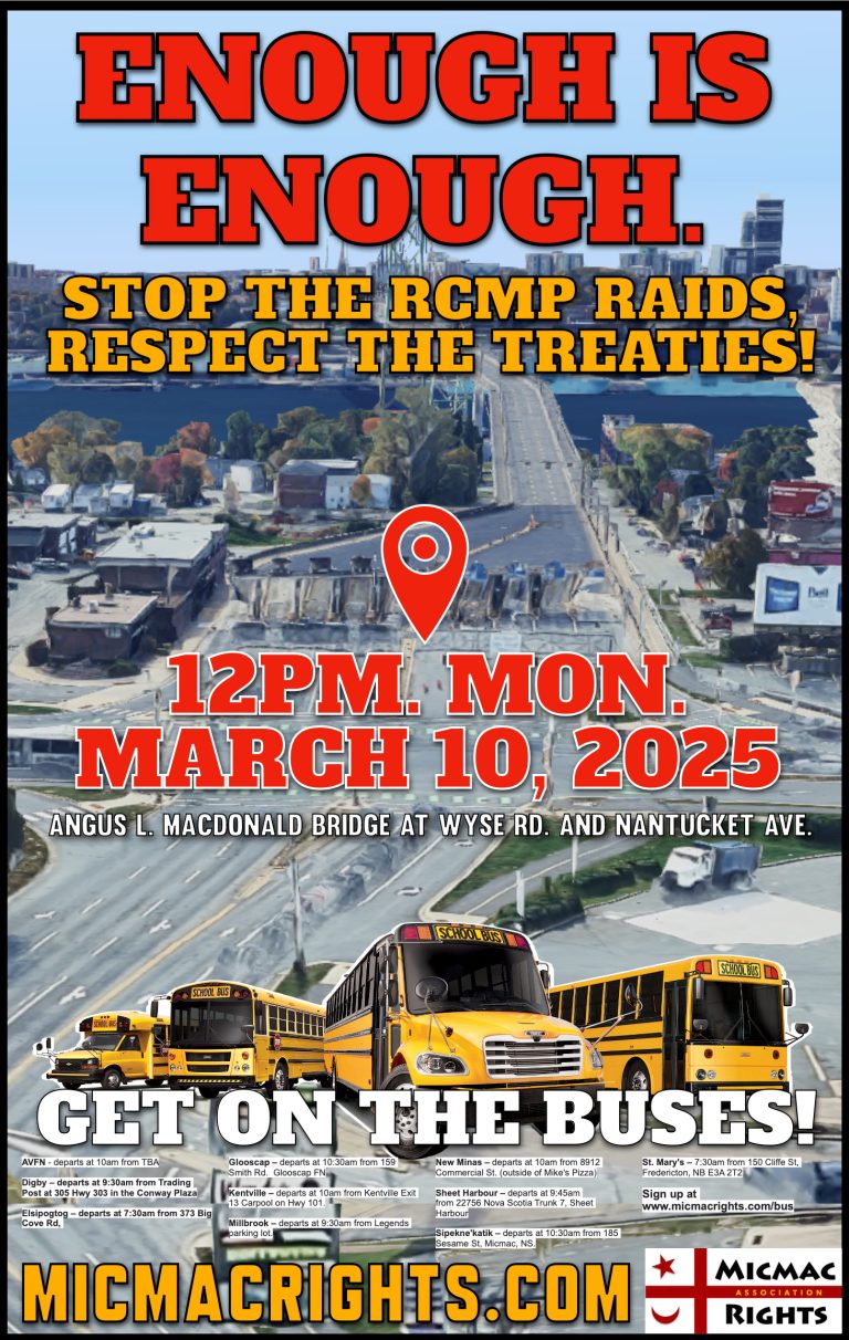 Mi'kmaq Rights Association – Defending our Sovereign Rights